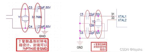 晶振时钟原理图、pcb设计指南晶振时钟电路原理图 Csdn博客