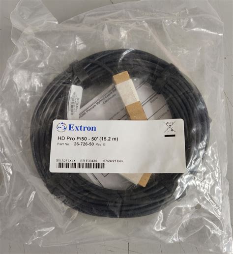 Extron Hd Prop Hdmi Premium High Speed Optical Cable 50 152 M 26
