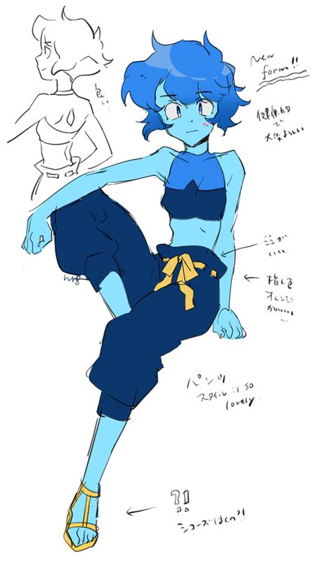 とりあえず何も手につかないのでmy Sweet殴り書き Steven Universe Lapis Steven Universe