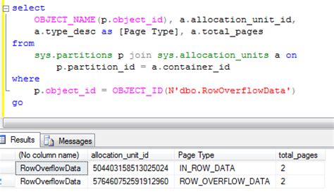 Lob Storage About Sql Server