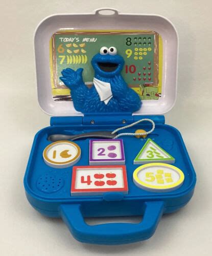 Sesame Street Cookie Monster Learn Crunch Lunchbox Toyinteractive Food