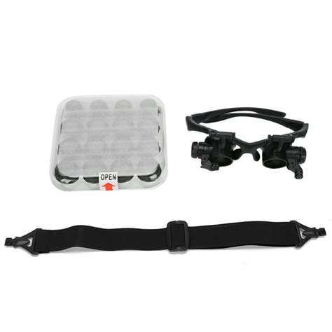 Lupa Led Montada En La Cabeza Lupa Con Diadema Led De 25x25x Lupa