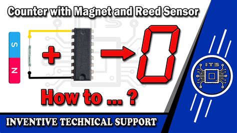 Counter Circut Using Magnet And Reed Switch Counter Circuit Using