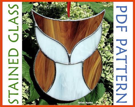 Easy Owl Stained Glass Patterns Glass Designs