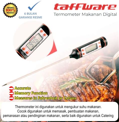 Promo Termometer Digital Suhu Makanan Digital Food Thermometer Kopi
