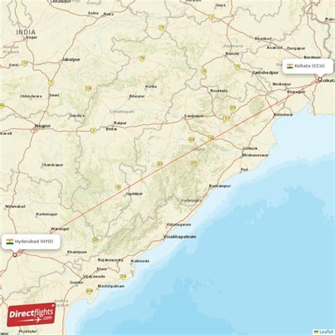 Direct Flights From Kolkata To Hyderabad Ccu To Hyd Non Stop