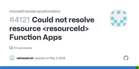 Could Not Resolve Resource Function Apps Issue Microsoft Vscode Azurefunctions GitHub