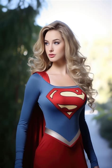 Ai Supergirl Beautiful 15 By Bradbarry2 On Deviantart