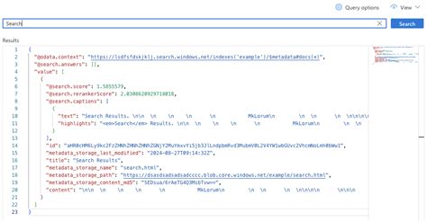 Searching A Static Web Site With Azure AI Search And Semantic Search Part
