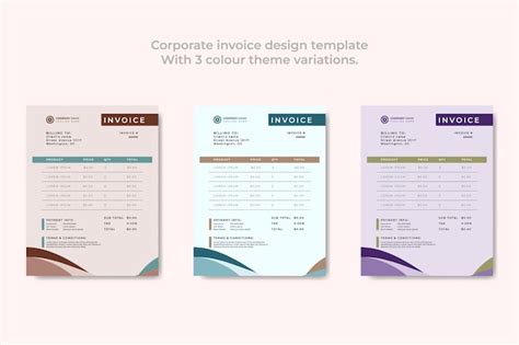 Premium Vector Simple Creative Invoice And Invoicing Quotes Template Vector Design