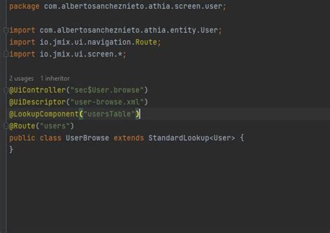 Browsexml Not Found After Migration Support Jmix