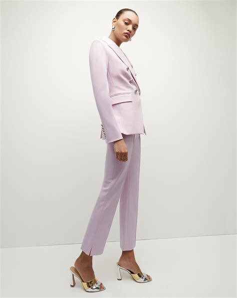 Miller Dickey Jacket In Barely Orchid Veronica Beard