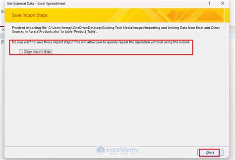 Importing And Linking Data From Excel And Other Sources In Access
