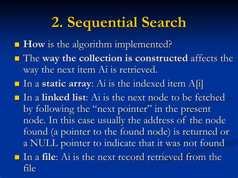 Ppt Data Structures And Algorithms Searching Algorithms Powerpoint