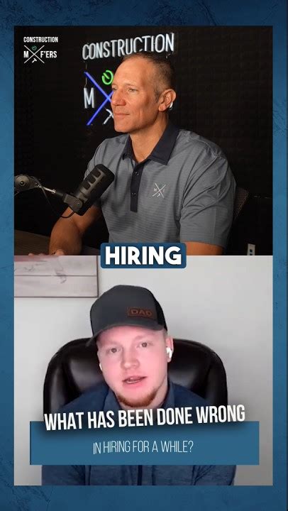 What Has Been Wrong In Construction Hiring For A While Mobilization