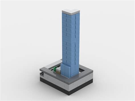 Lego Moc 450 11th Avenue Nyc By Taters Rebrickable Build With Lego