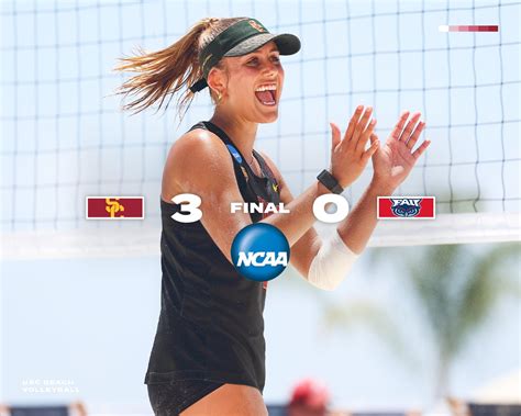 Usc Beach Volleyball On Twitter 📊 Final 1 No 1 Usc Def 8 No