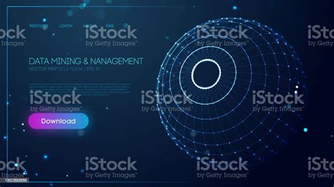 技術領域抽象背景數據挖掘和管理金融概念業務軟體藍色技術背景數位資訊網路連接向量插圖 Eps 10向量圖形及更多數據圖片 Istock