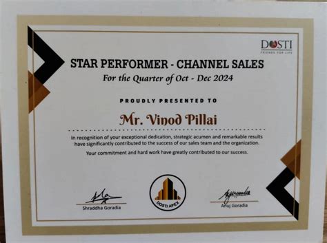 Vinod Pillai On Linkedin Gratitude Starperformer Thankful Teamwork Recognition