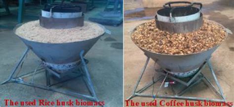 The Wbt Experiment Set Up For Using Rice Husk And Coffee Husk Biomass