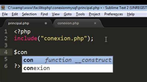 Como Conectar Una Base De Datos Con Php Experto Curso