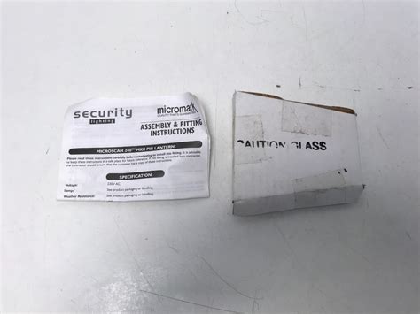 Micromark Brunel 300w With Microscan 240 Mkii Pir