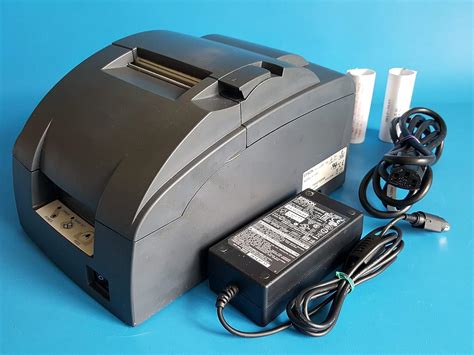 Epson Tm U220b M188b Pos Receipt Printer Usb Interface Red And Black Ribbon With