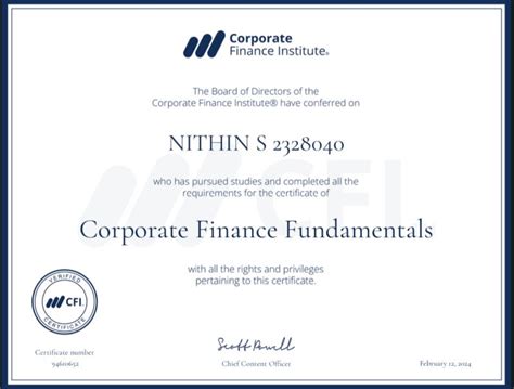 Nithin S On Linkedin Im Happy To Share That Ive Obtained A New Certification Corporate…