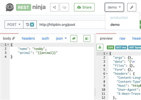 Rest Ninja Online Rest Client And Playground Make And Ajax