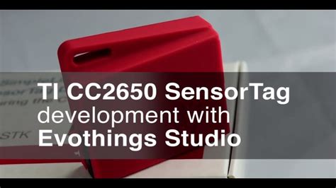 TI CC2650 SensorTag Development With Evothings Studio YouTube
