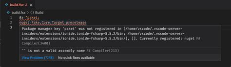 R Paket Shows An Intellisense Error Now · Issue 2572