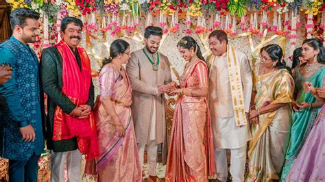 Bonda Uma Son Siddhartha Engagement With Av Subba Reddy Daughter