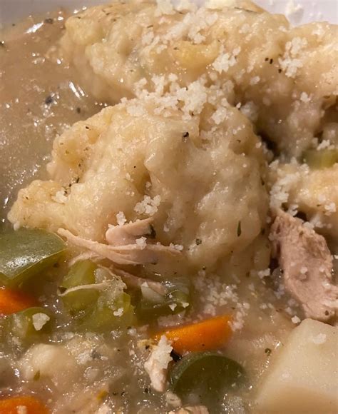 Chicken Stew And Dumplings
