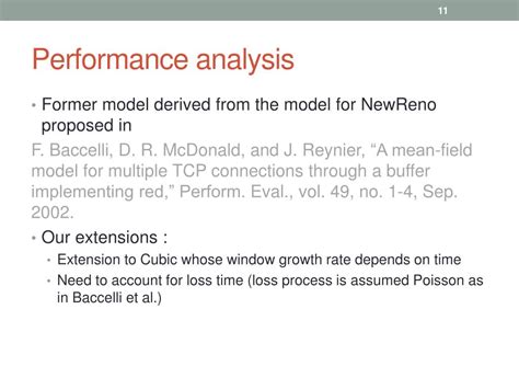 Ppt Understanding Tcp Cubic Performance In The Cloud A Mean Field