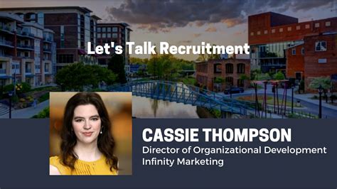 Lets Talk Recruitment Cassie Thompson Disrupthr Talks Disrupthr