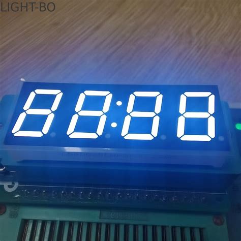 4 Digit 142mm Orange 7 Segment Led Display Common Anode For