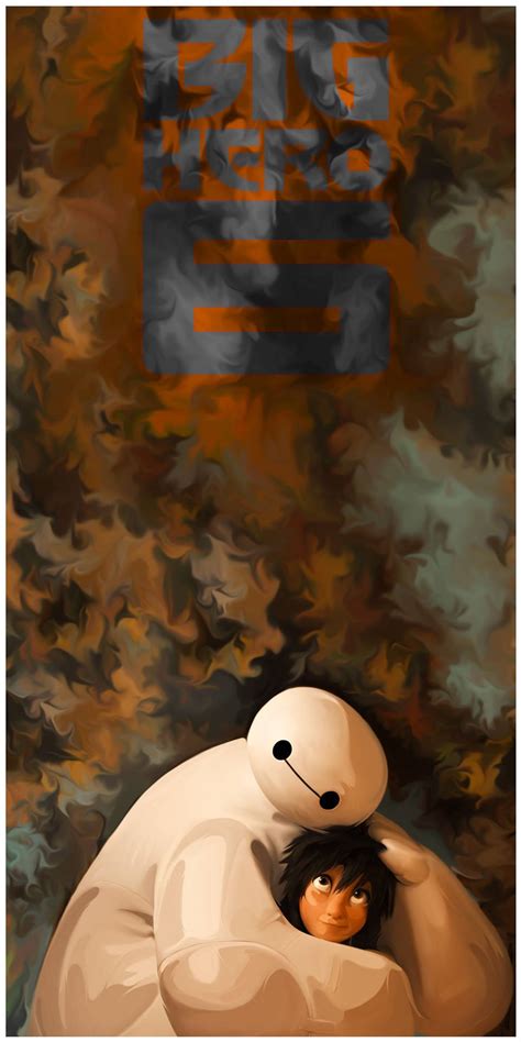 Download Big Hero 6 Baymax Hugging Hiro Wallpaper