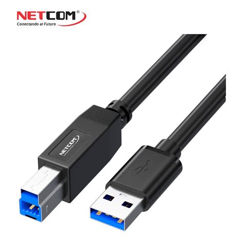 Cable Usb 30 Tipo A A Usb Tipo B De 180 Metros Para Impresora