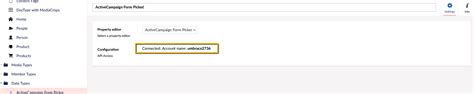 integrating umbraco cms and forms with activecampaign