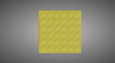 Rubber Fidget Toy 3d Model Cgtrader