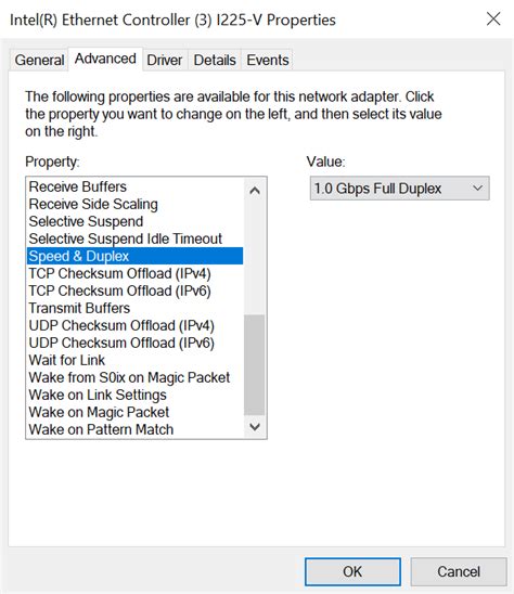 Networking Ethernet Connection Speed Is Still The Same After A Change