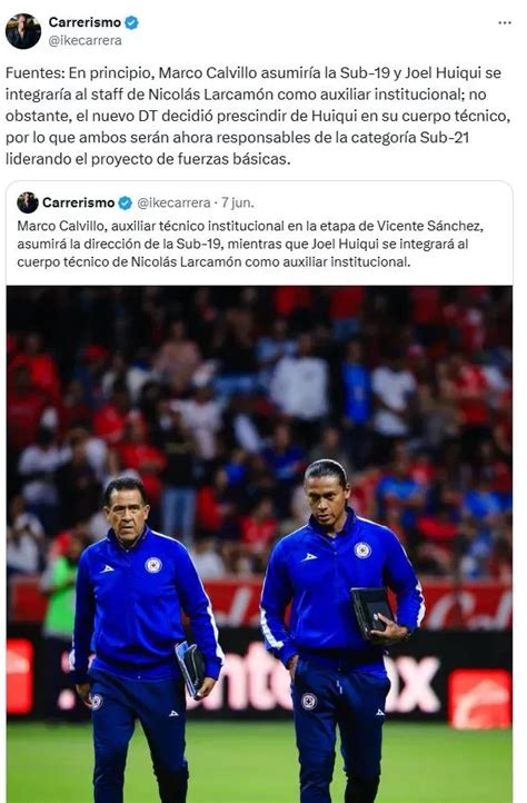 La Decisión Que Tomaría Nicolás Larcamón Con Joel Huiqui En Cruz Azul