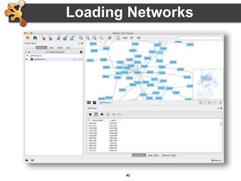 Cytoscape Network Visualization And Analysis Pptx