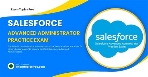 Salesforce Advanced Administrator Practice Exam Free Pdf