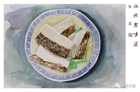 誰把臨夏美食畫成水彩畫啦美翻天啦 每日頭條