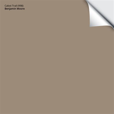 Cabot Trail 998 9x1475 Benjamin Moore X Samplize