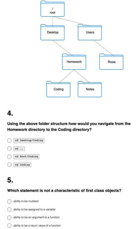 Solved Using The Above Folder Structure How Would You Chegg