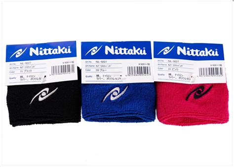 NITTAKU NT WRIST BAND 100x100pingpong