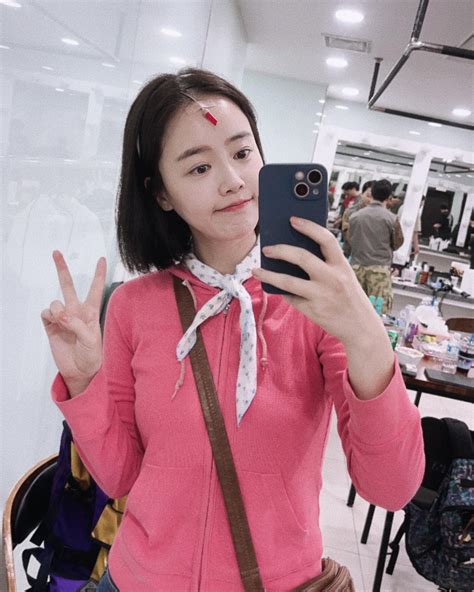 신고은 후 단발머리 나영이 이번투어 너무 두근두근 도키도키 행복했다💕 신나영 뮤지컬빨래 Instagram