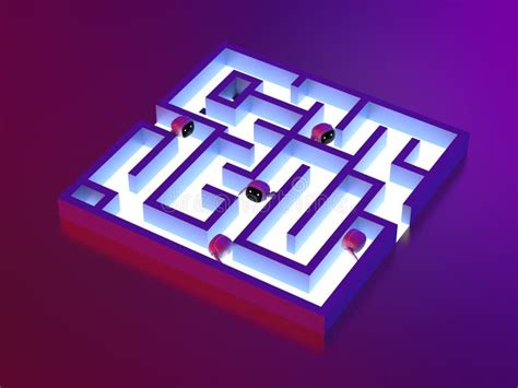 Small And Cute Assistant Robot Holding Golden Star Trophy Stock